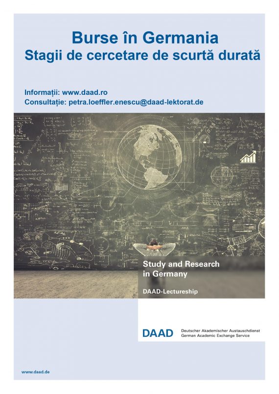 DAAD oferă burse pentru stagii scurte de cercetare – 360 UAIC