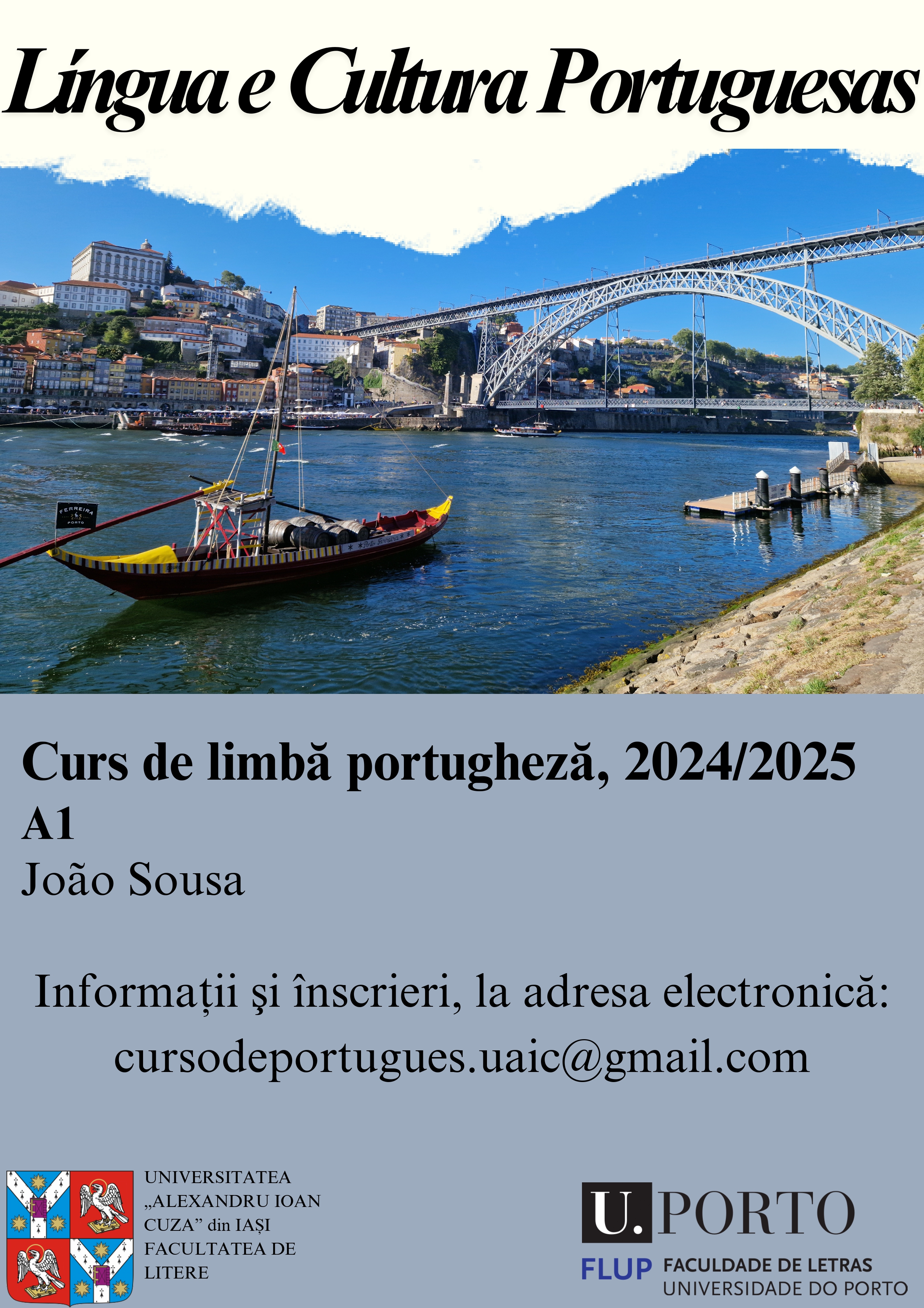 Curs facultativ de limbă portugheză – 360 UAIC